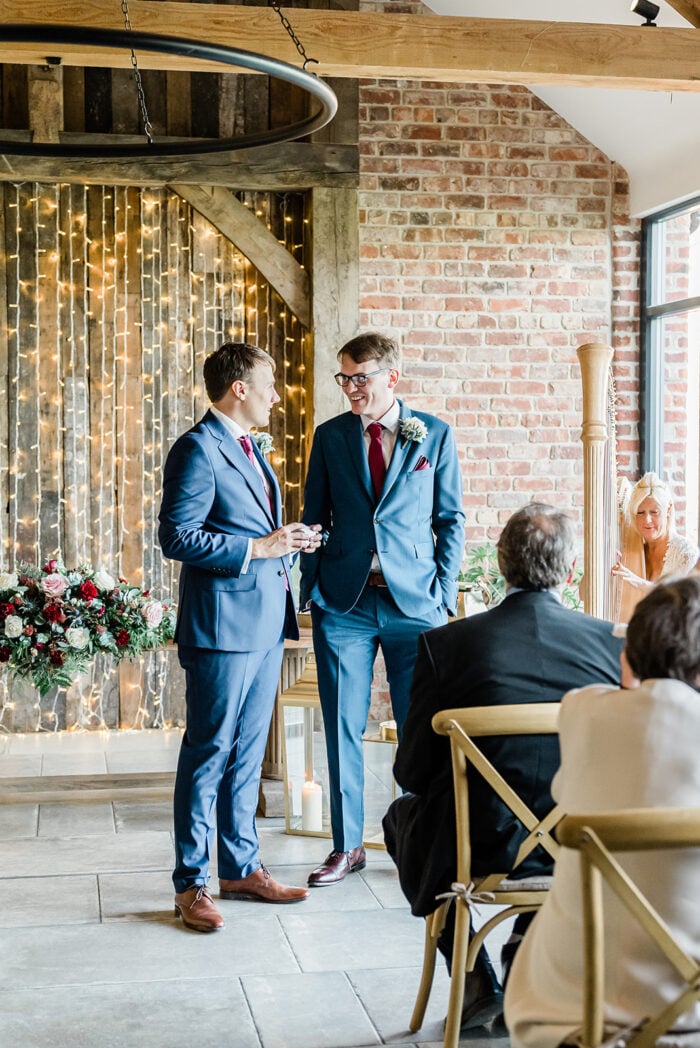 Sam and Mark's Romantic Winter Wedding - Thirsk Lodge Barns